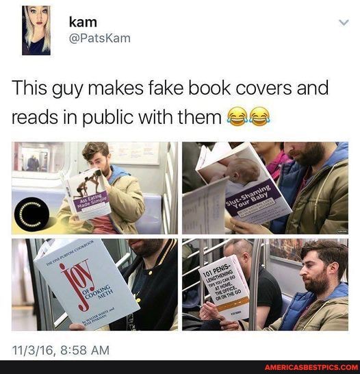 Like us for more Funny memes~~ - This guy makes fake book covers and ...