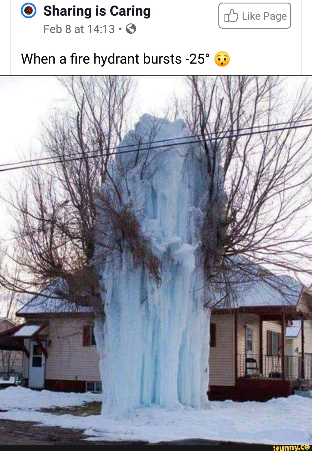 14) Like Page (8) Sharing is Caring When a fire hydrant bursts -25 ...