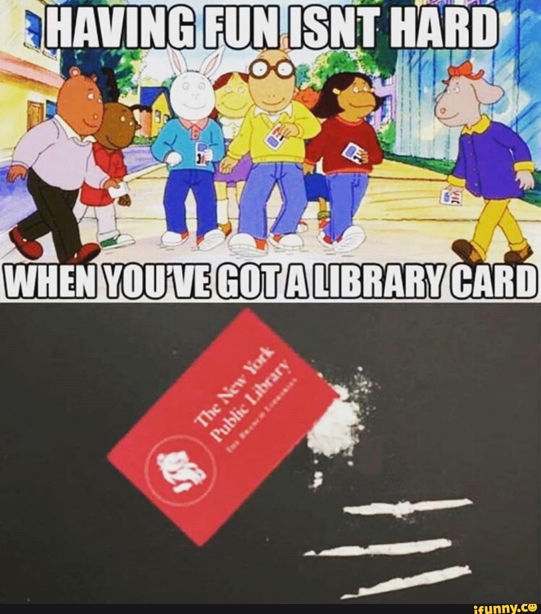Library Card Arthur
