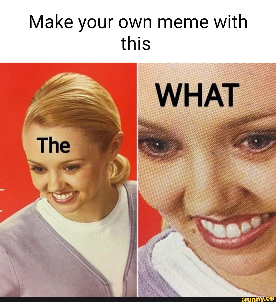 Make your own meme with this The - iFunny