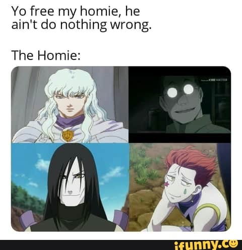 Yo free my homie, he ain't do nothing wrong. The Homie: - iFunny