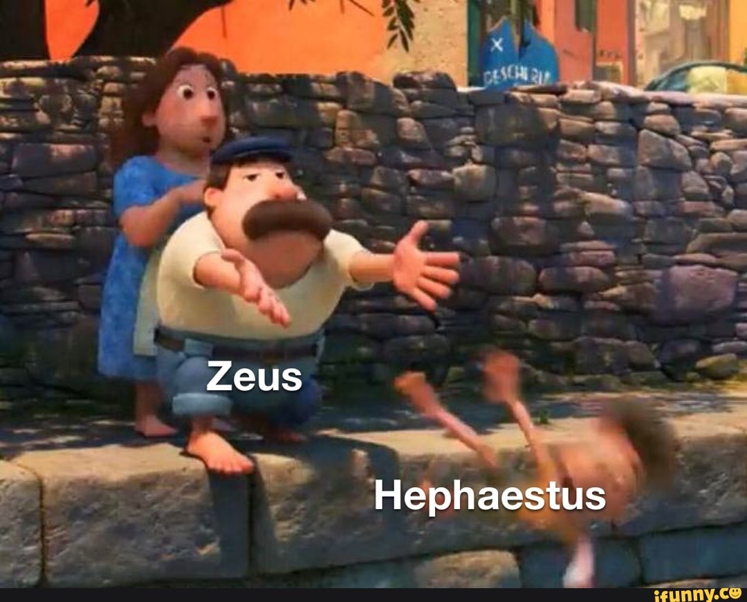 Hephaestus memes. Best Collection of funny Hephaestus pictures on iFunny