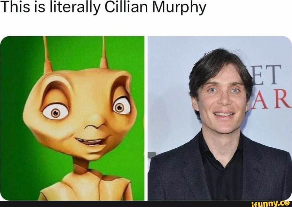 This is literally Cillian Murphy \ET - iFunny