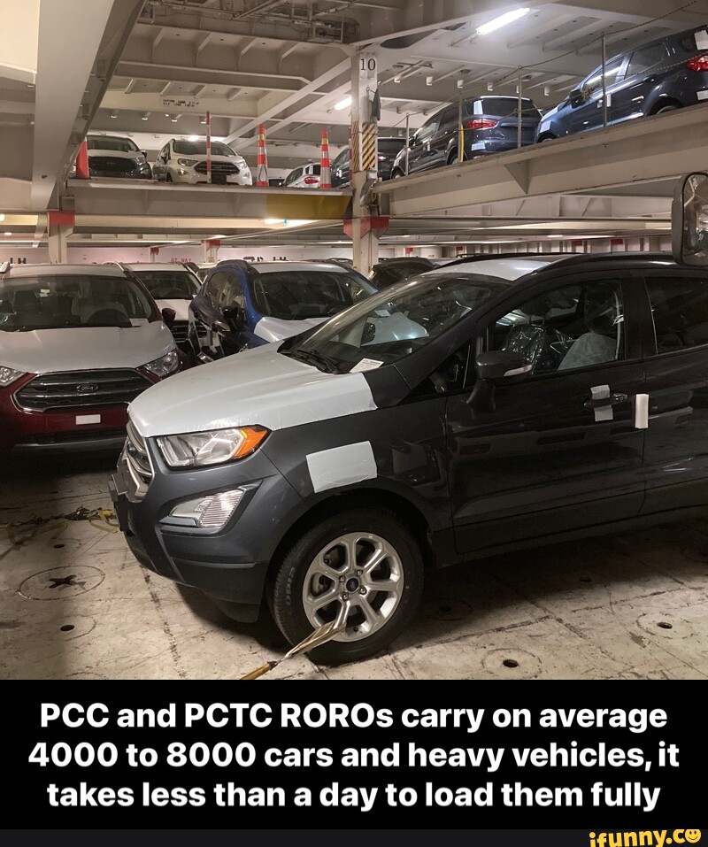 PCC and PCTC ROROs carry on average 4000 to 8000 cars and heavy ...