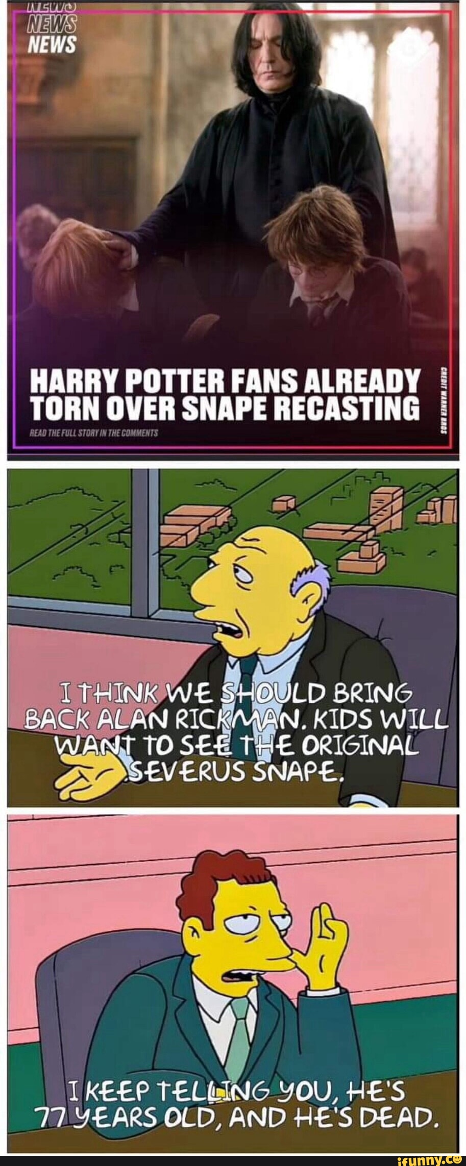 Snape memes. Best Collection of funny Snape pictures on iFunny