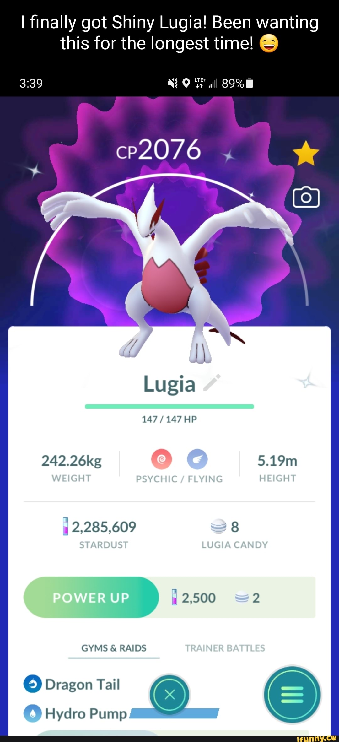 Lugia memes. Best Collection of funny Lugia pictures on iFunny