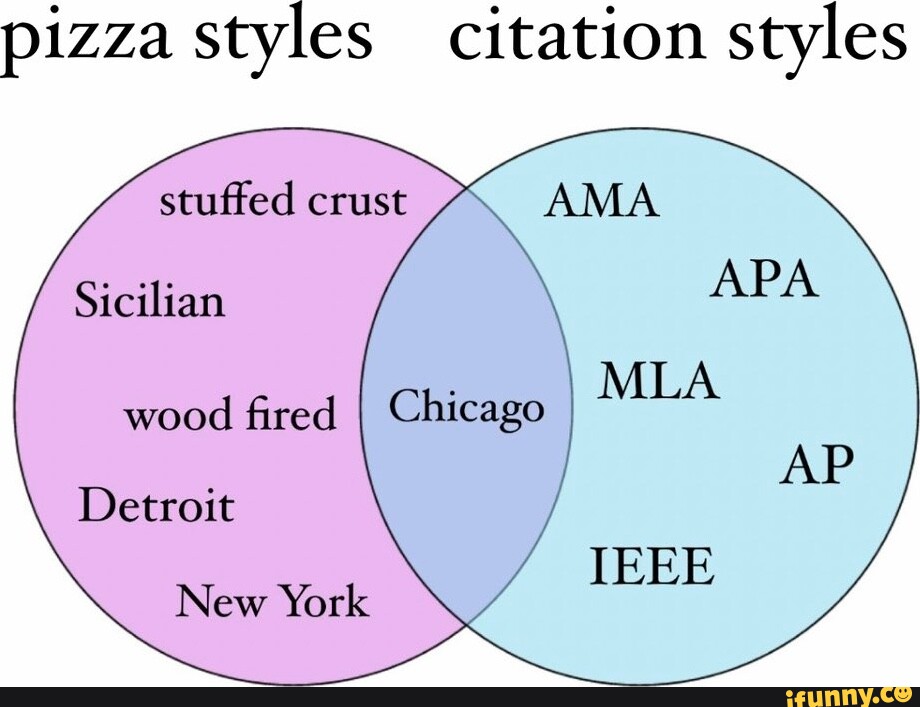 Pizza styles citation styles APA MLA stuffed crust Sicilian wood fired ...