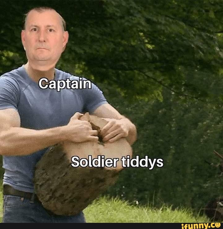 Captain Soldier tiddys - iFunny