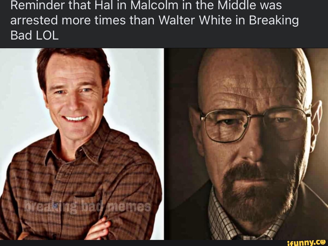 Reminder that Hal in Malcolm in the Middle was arrested more times than ...