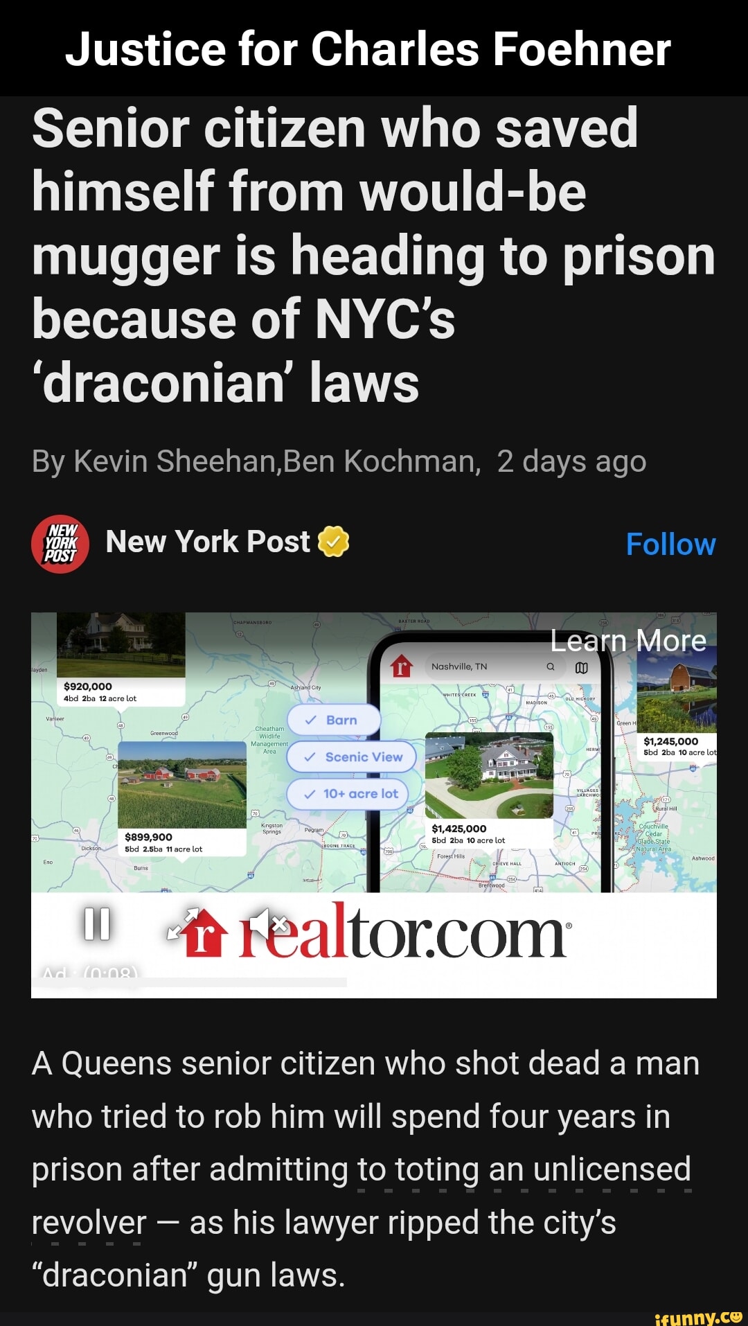 Justiceforcharlesfoehner memes. Best Collection of funny ...