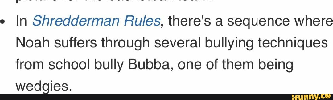 In Shredderman Rules, there's a sequence where Noah suffers through ...
