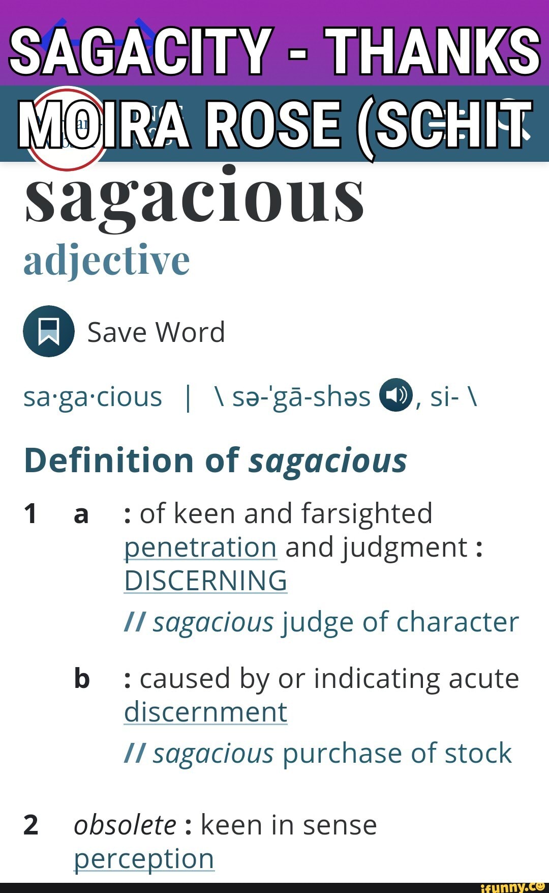 Sagacity Meaning
