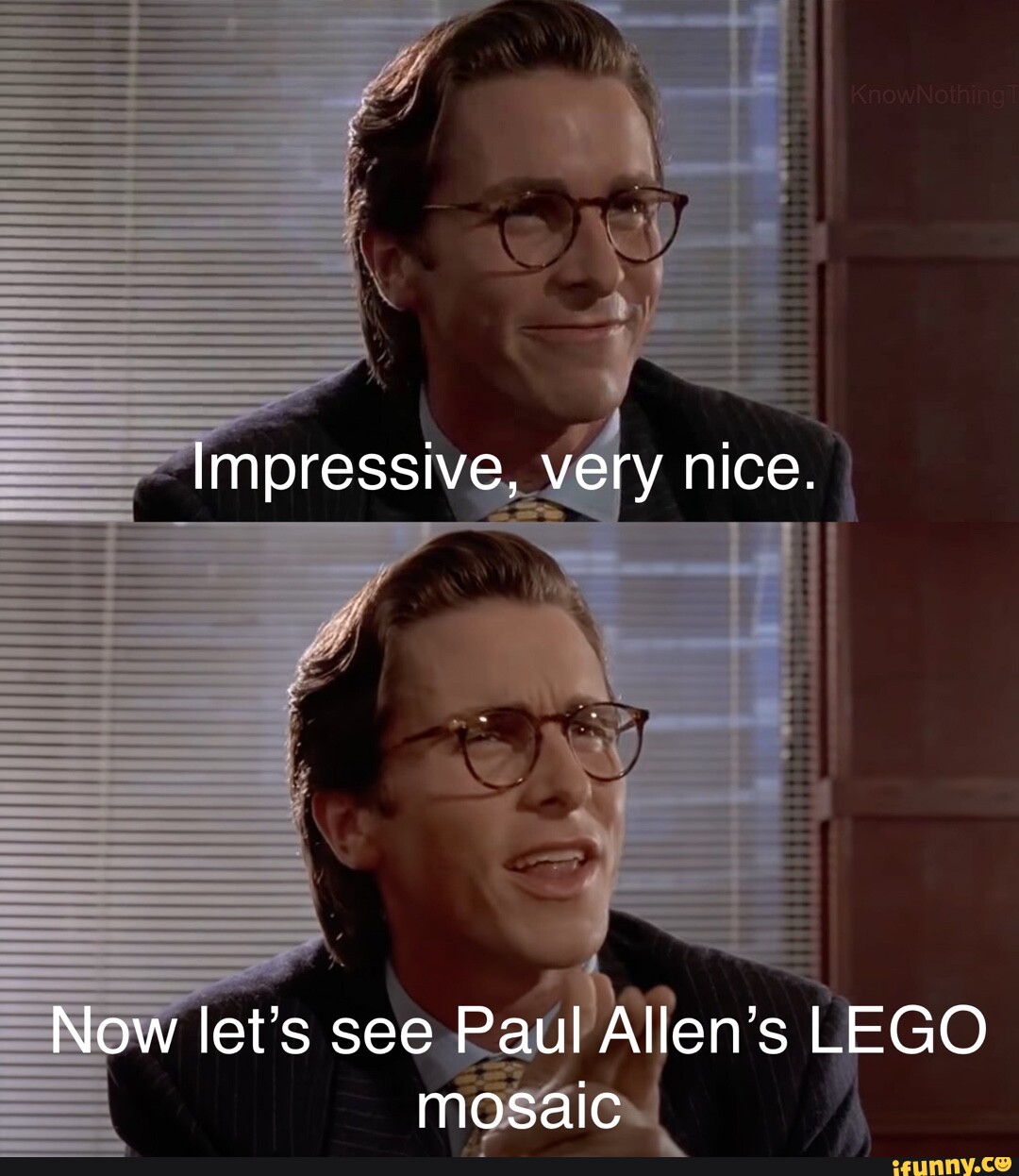 Impressive, very nice. Now let's see Paul Allen's LEGO mosaic - iFunny