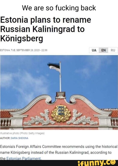 Kaliningrad memes. Best Collection of funny Kaliningrad pictures on iFunny
