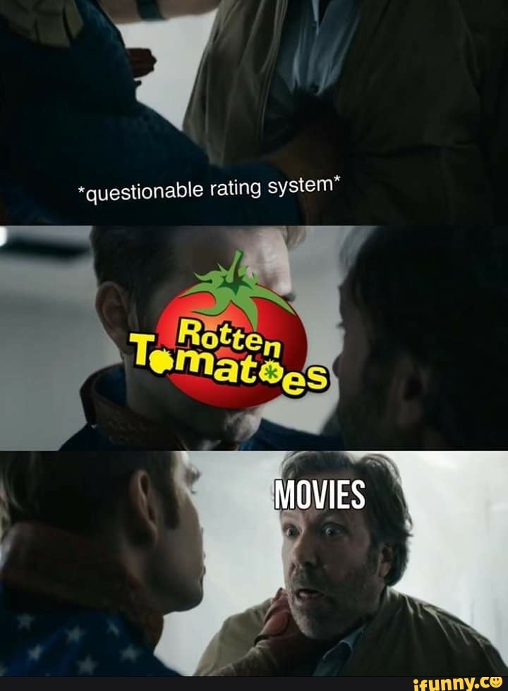 *questionable rating system‘“ - iFunny