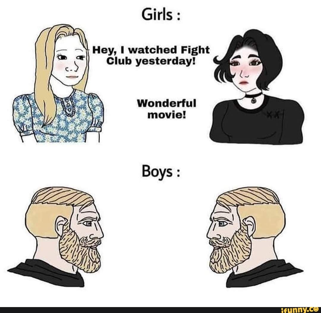 Fight Club memes memes. The best memes on iFunny