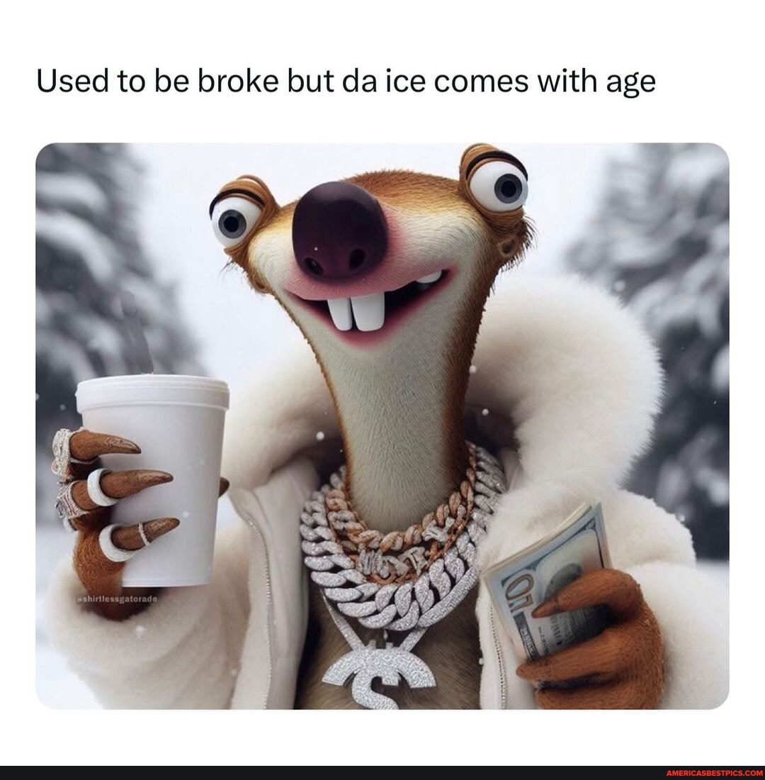 This one cold 🥶 @sonny_low2 - Used to be broke but da ice comes with age - America’s best pics ...