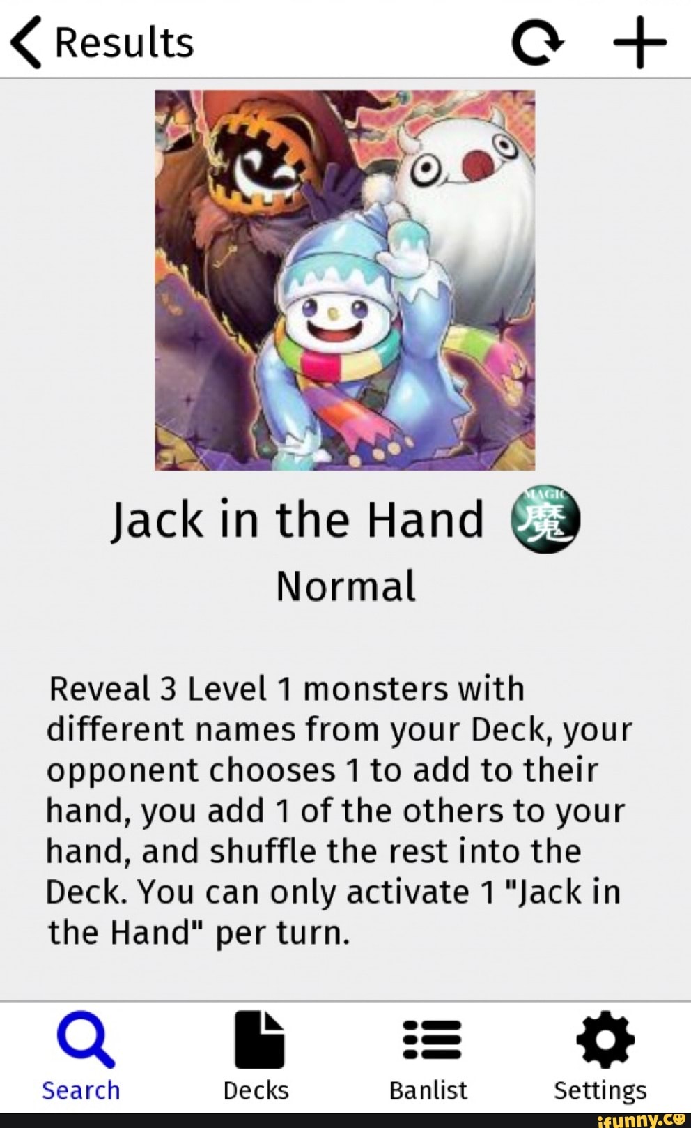 Results + Normal Reveal 3 Level 1 monsters with different names from ...