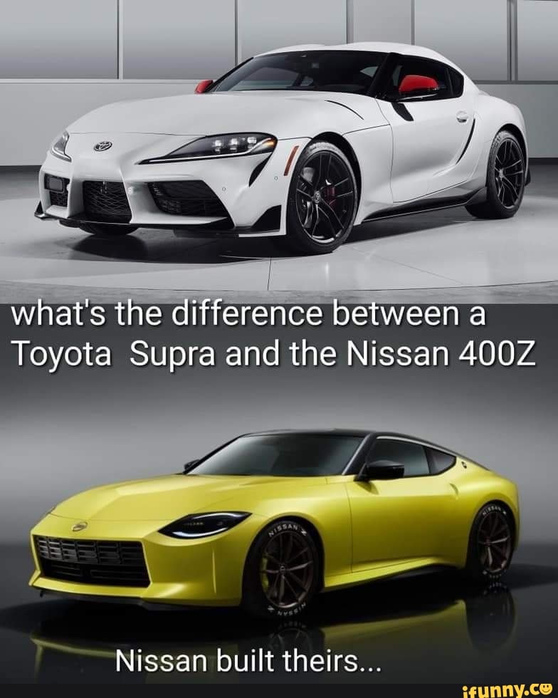 What's the difference between Toyota Supra and the Nissan 400Z Nissan ...