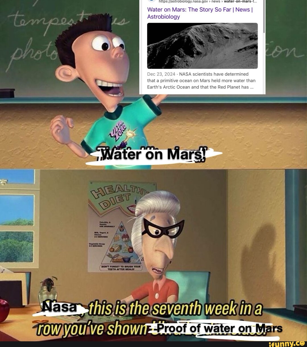 Water on Mars: The Story So Far I N I Astrobiology NASA scientists have ...