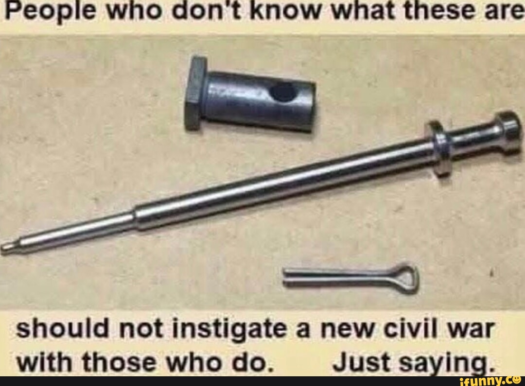 People who aont know wnat these are should not instigate a new civil ...