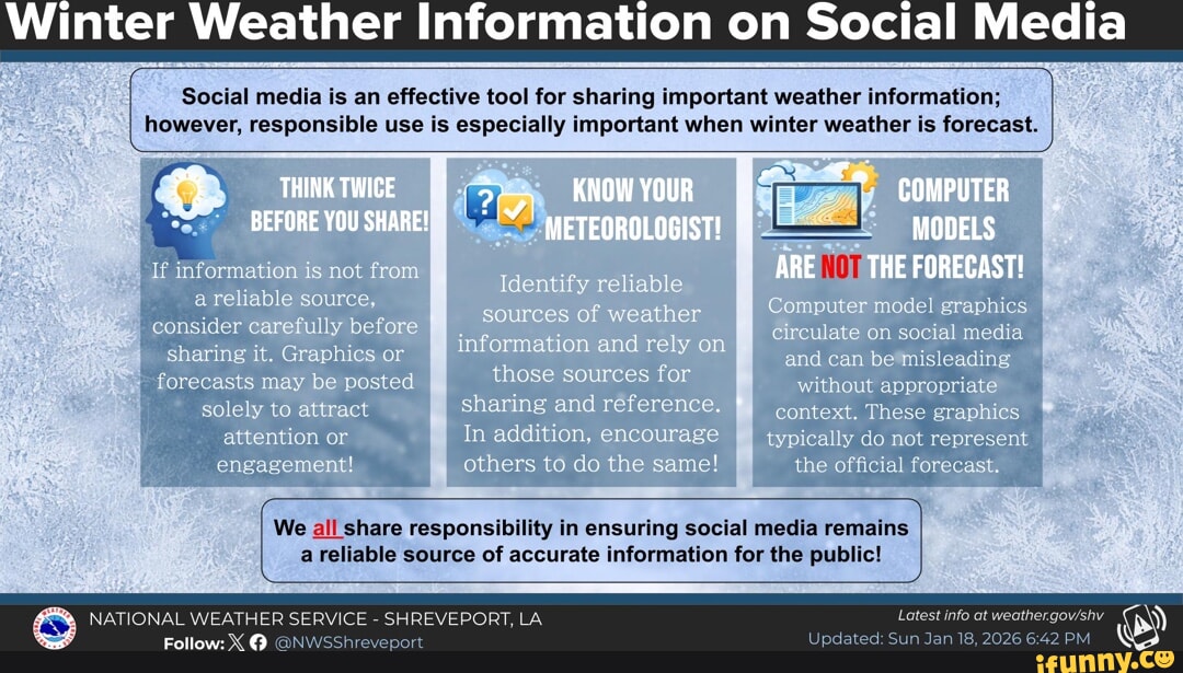 Winter Weather Information on Social Media Social media is an effective ...