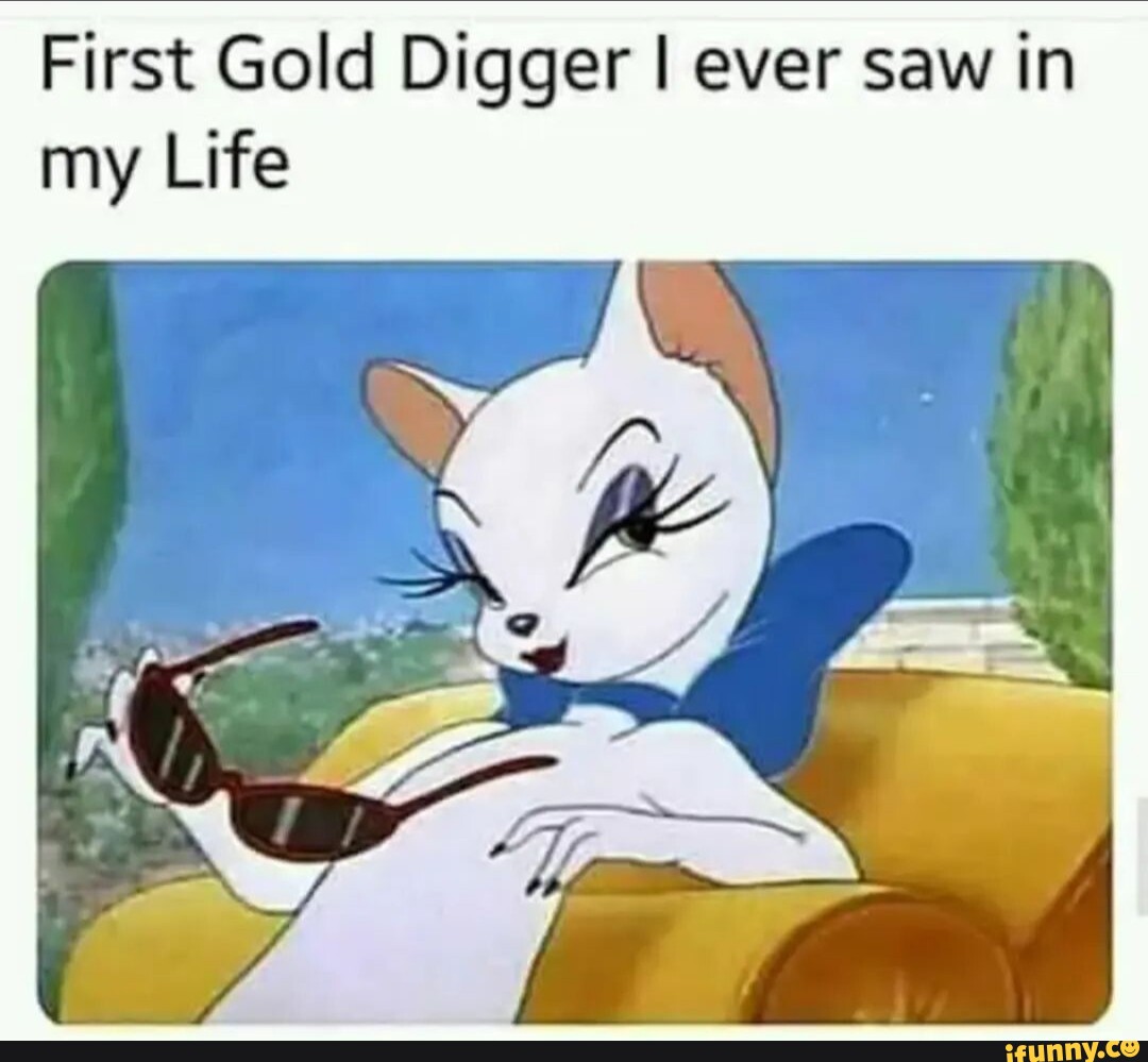 First Gold Digger I ever saw in my Life - iFunny