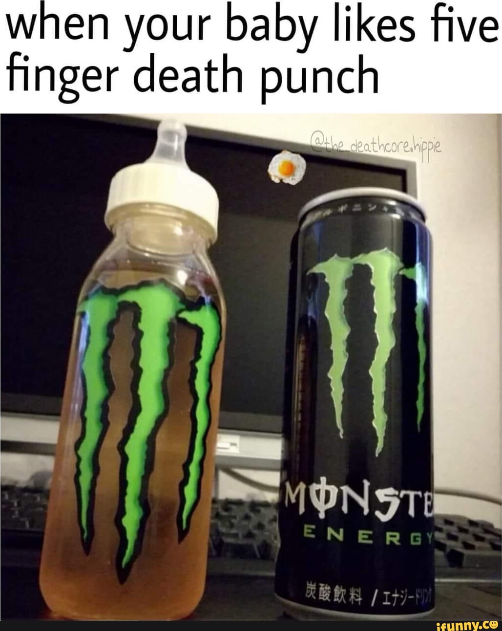 When your baby likes five finger death punch I - iFunny