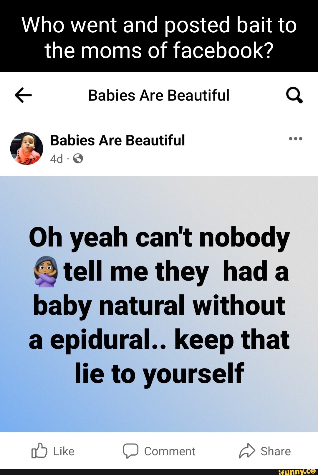 Epidural memes. Best Collection of funny Epidural pictures on iFunny