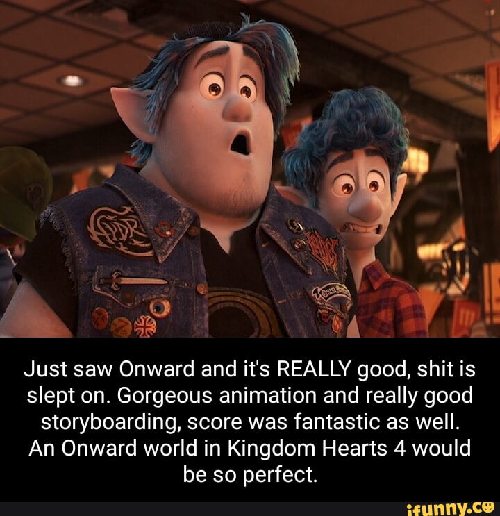 Just saw Onward and it's REALLY good, shit is slept on. Gorgeous ...