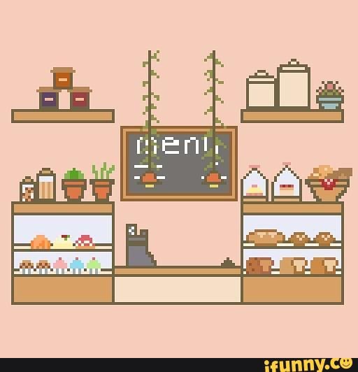 Pixelated cafe - iFunny