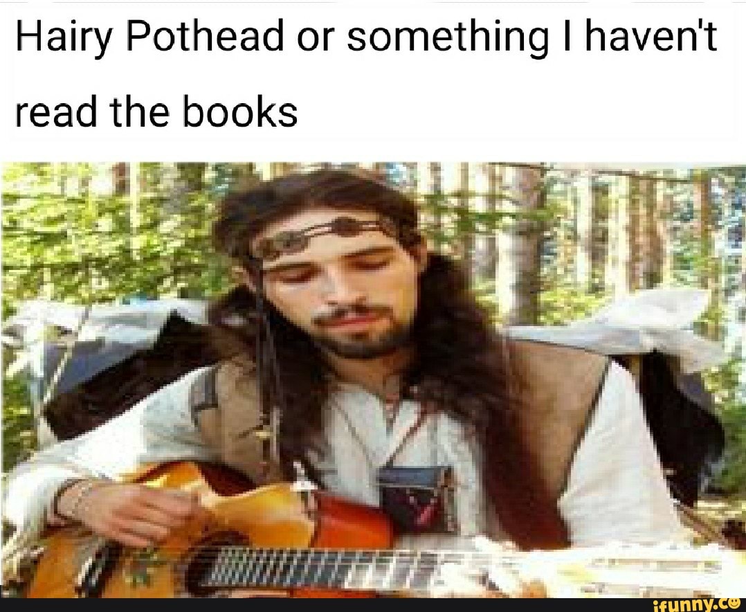 Hairy Pothead or something I haven't read the books - iFunny