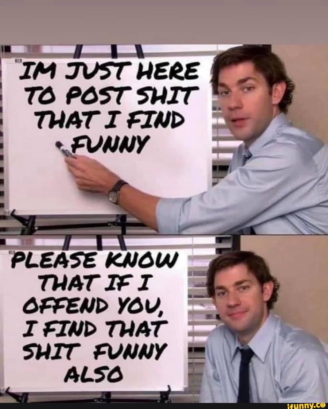 IM JUST HERE TO POST SHIT THAT I FIND PLEASE THAT IF I OFFEND YOU ...