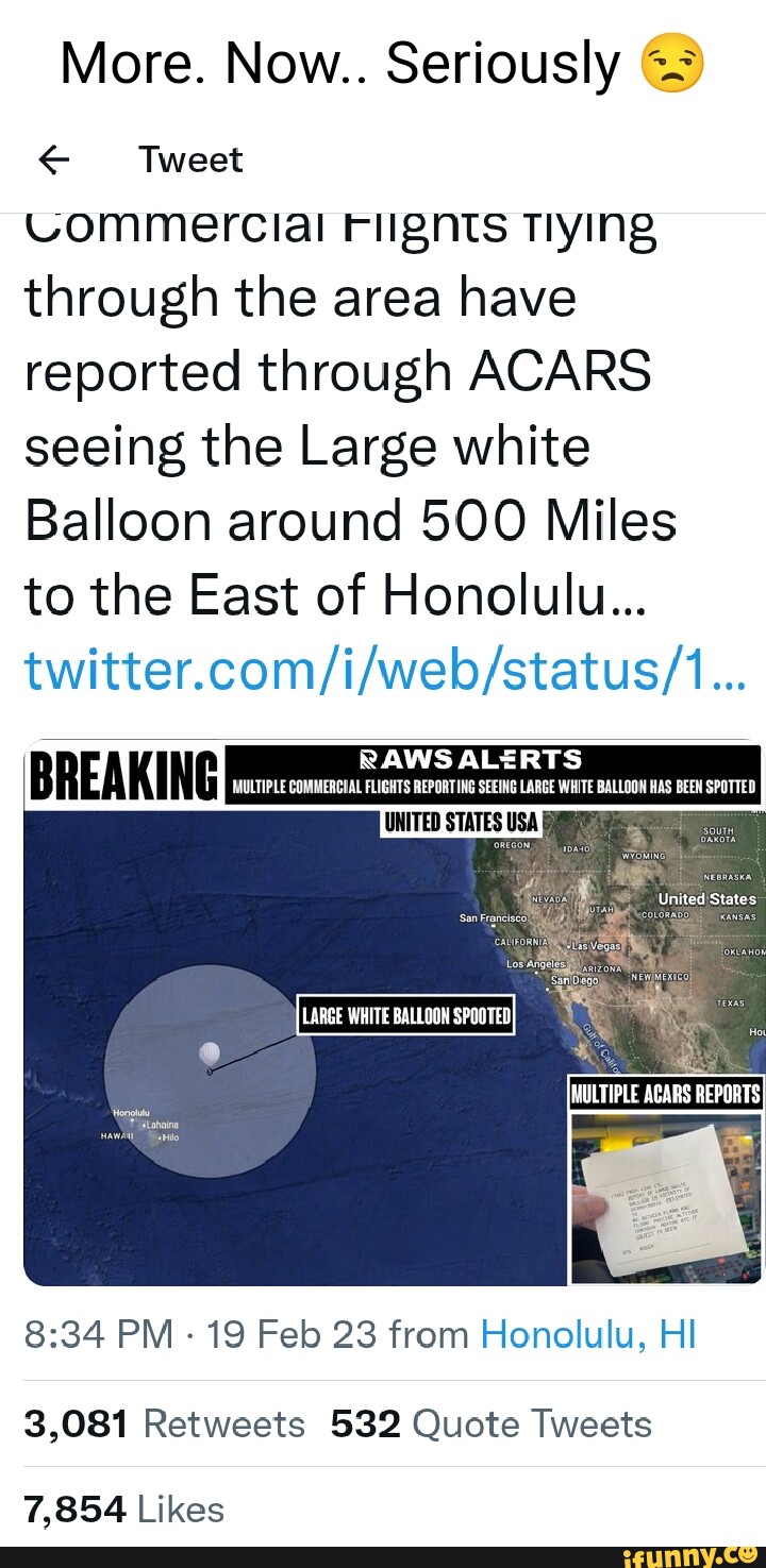 More. Now.. Seriously Tweet Commercial FUSNts TIyINg through the area ...