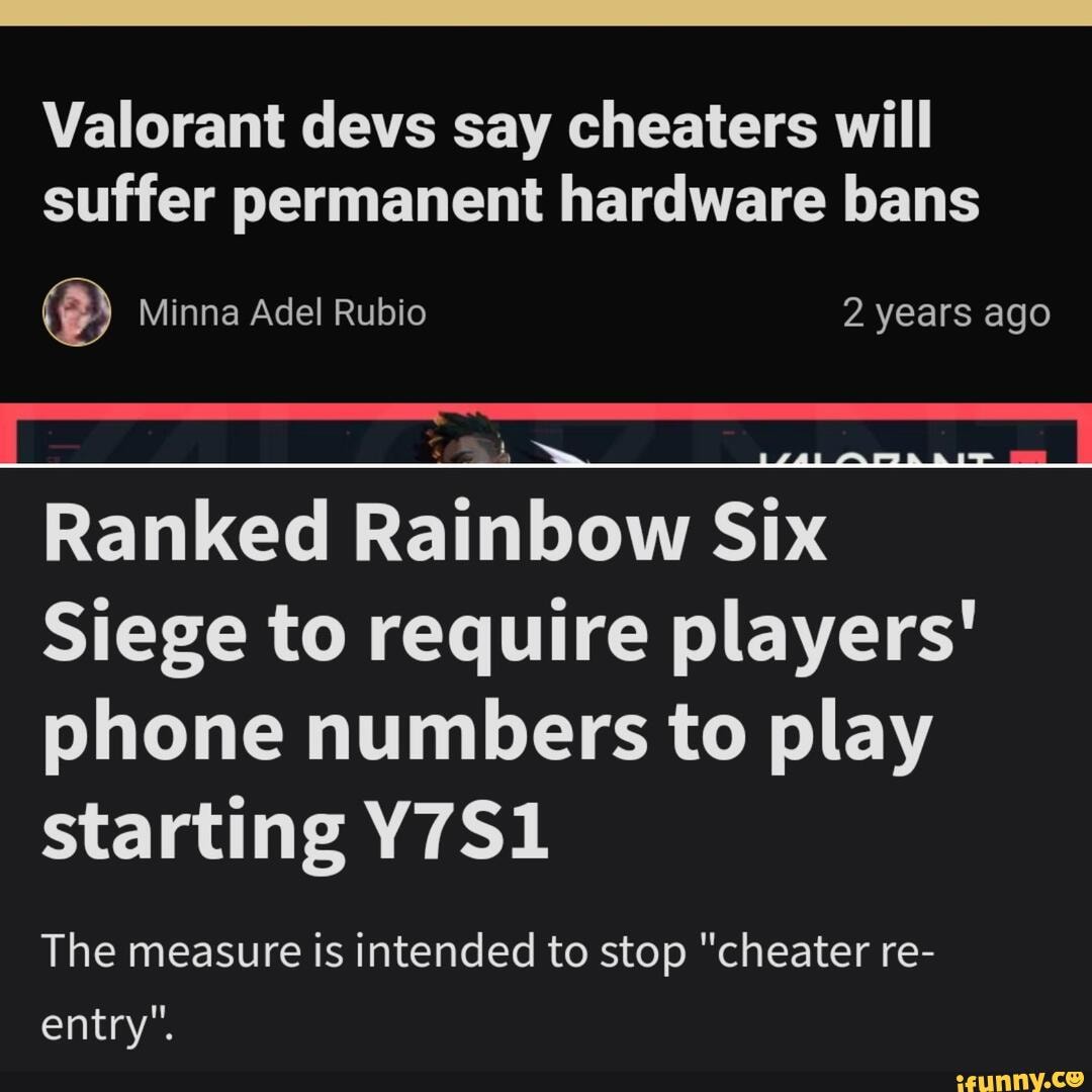 Valorant devs say cheaters will suffer permanent hardware bans Minna ...