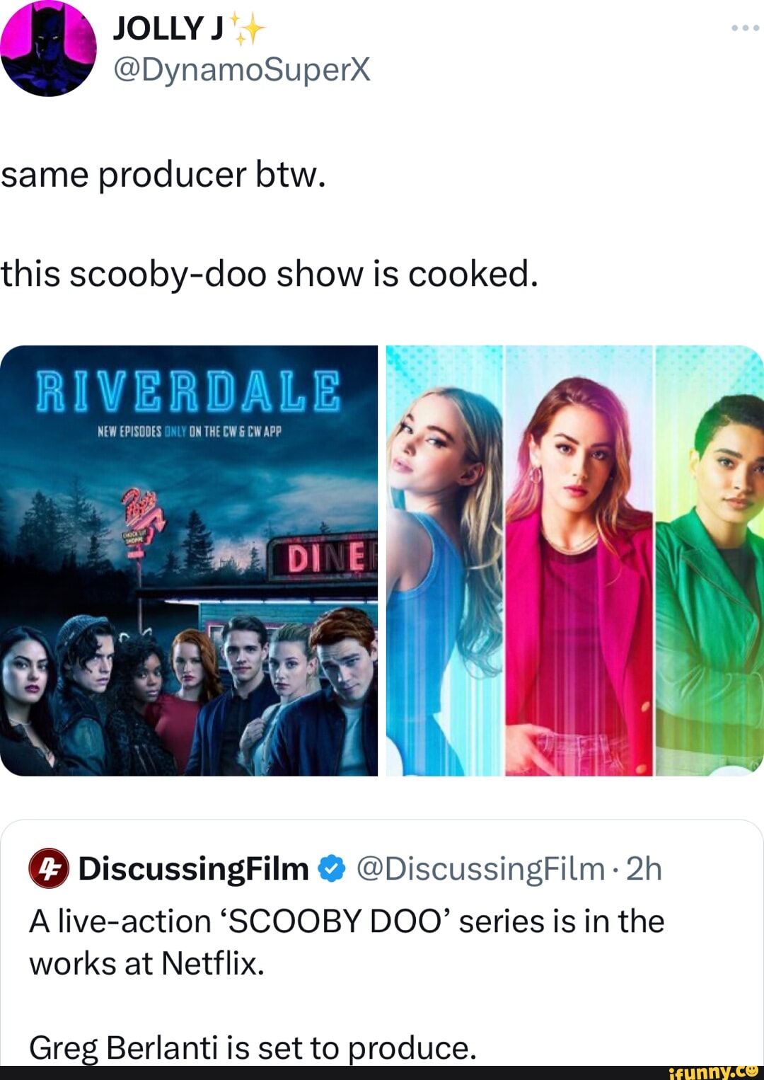 JOLLY J @DynamoSuperxX Same producer btw. this scooby-doo show is ...