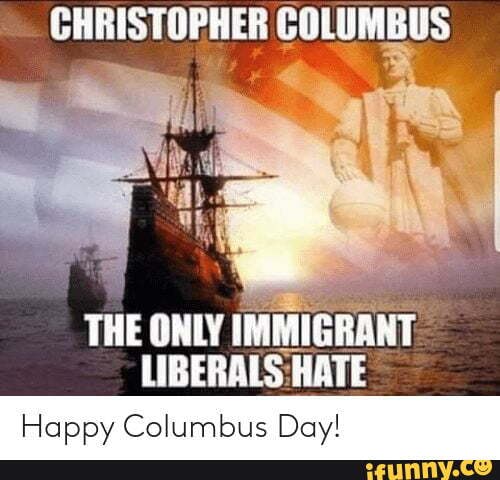 Christopher_columbus_statue memes. Best Collection of funny Christopher ...