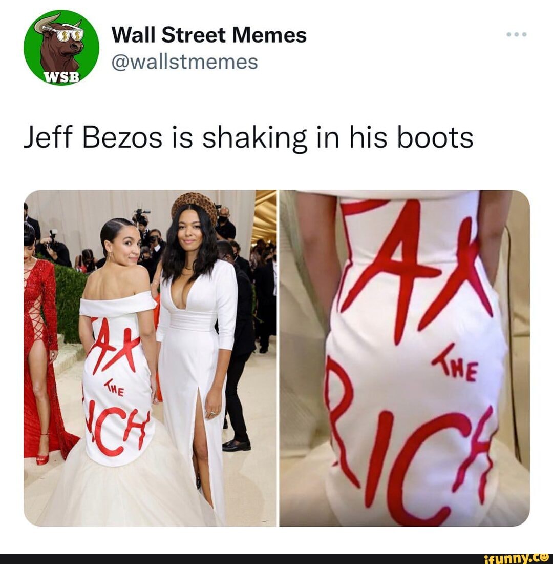 Wall Street Memes @walistmemes Jeff Bezos is shaking in his boots - iFunny