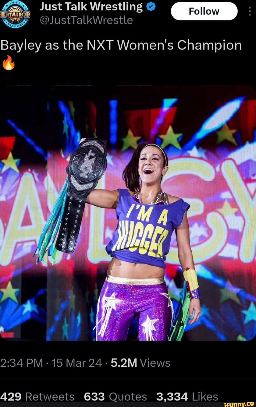 Bayley memes memes. The best memes on iFunny