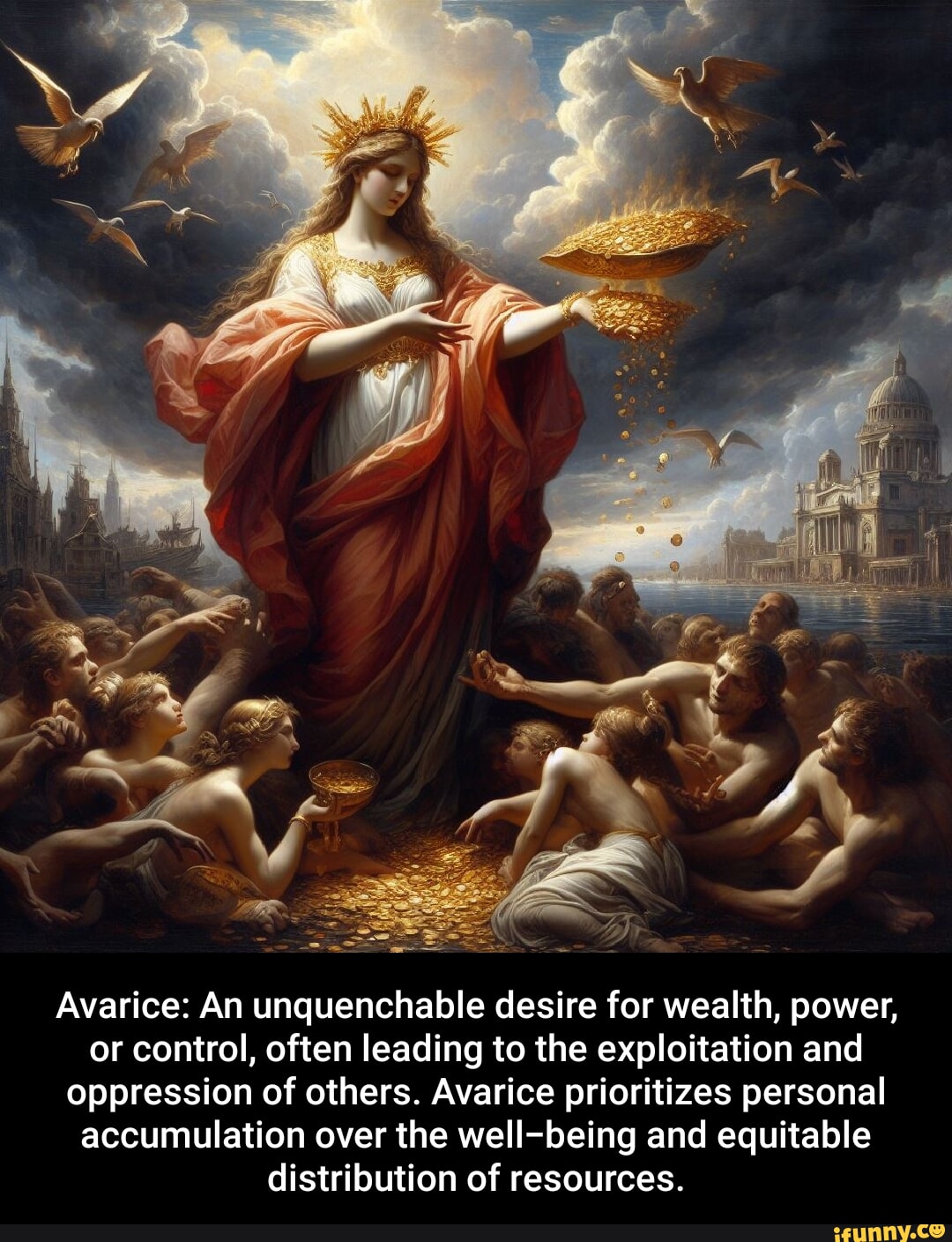 Avarice memes. Best Collection of funny Avarice pictures on iFunny