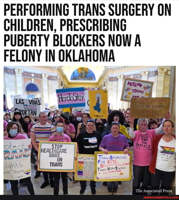 PERFORMING TRANS SURGERY ON CHILDREN, PRESCRIBING PUBERTY BLOCKERS NOW ...