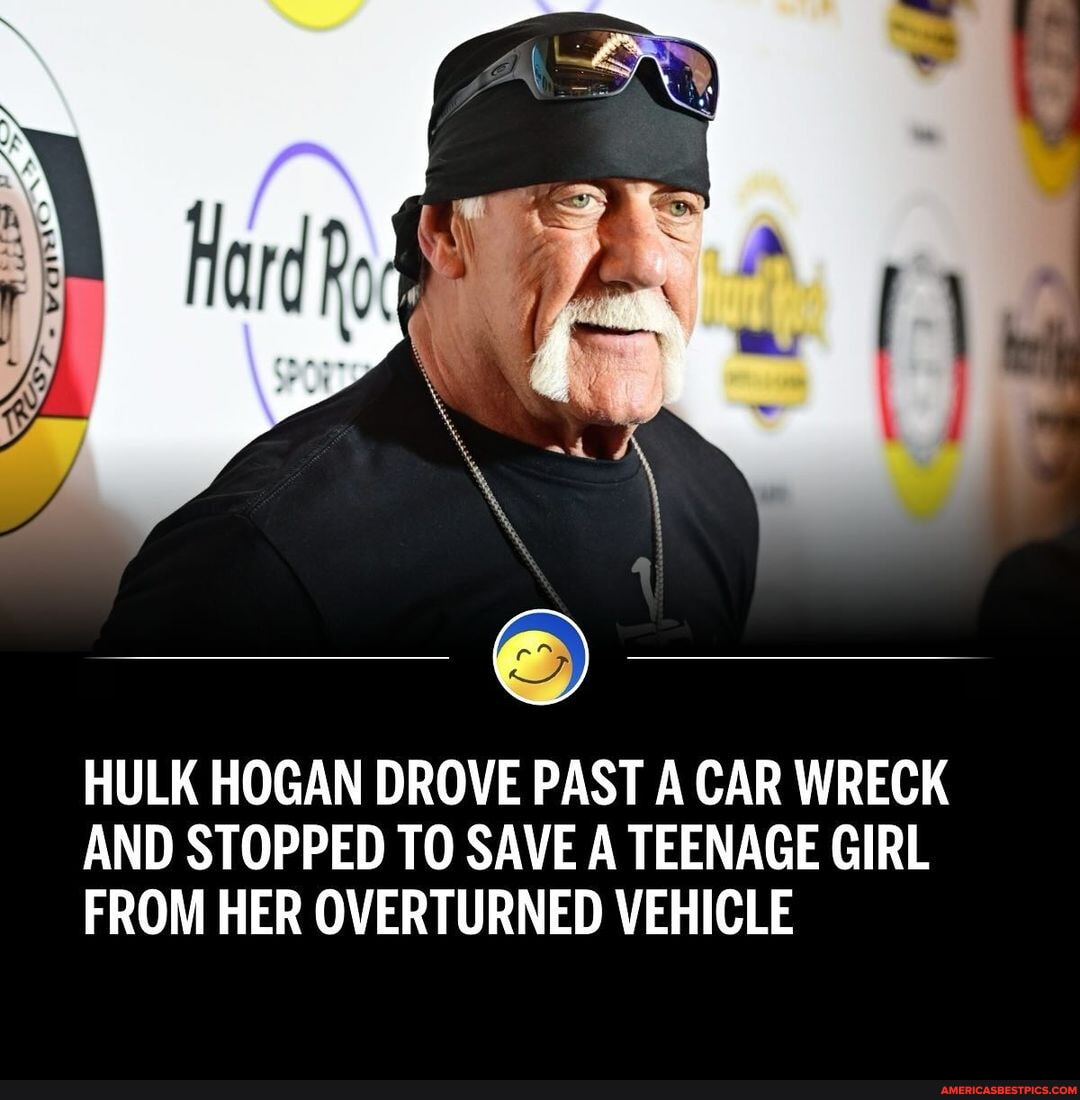 HULL YEAH BRTHER Hulk Hogan was driving in Clearwater Florida when he saw a multicar crash Hogan ...