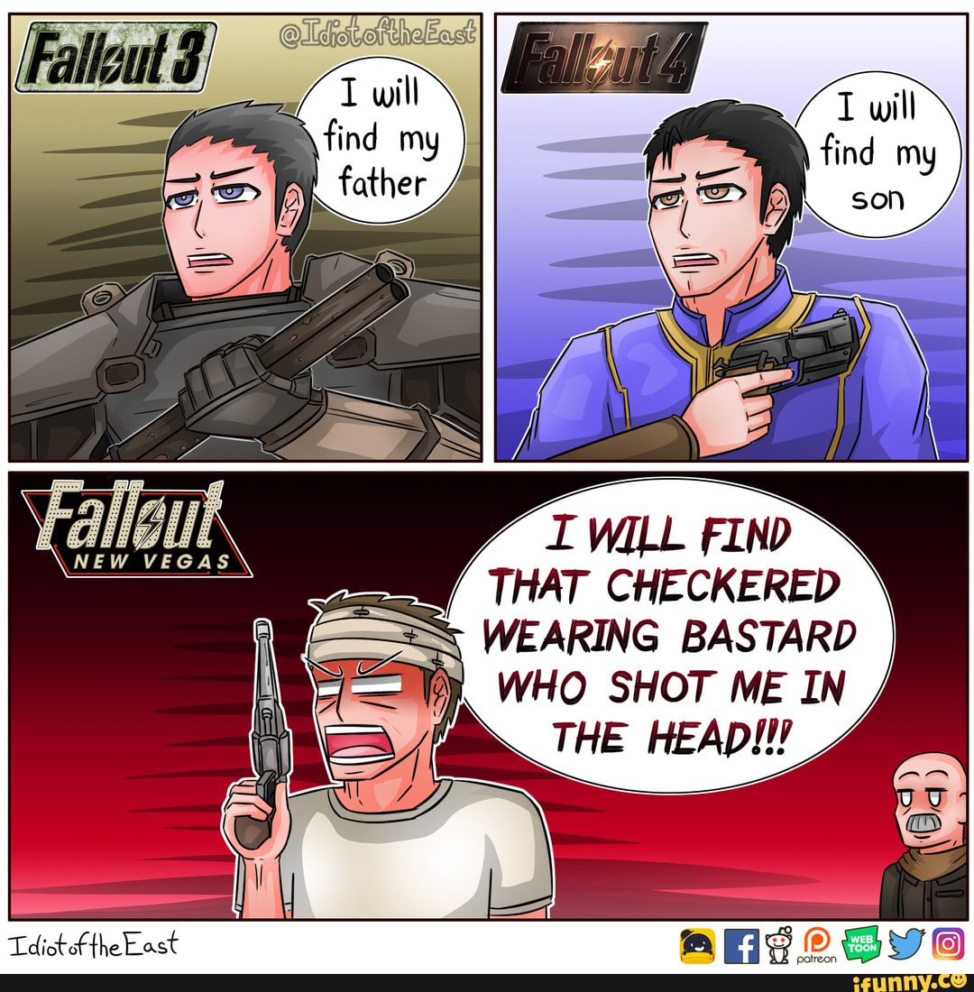 Fallout series plots in a nutshell... all of them are great, but ...