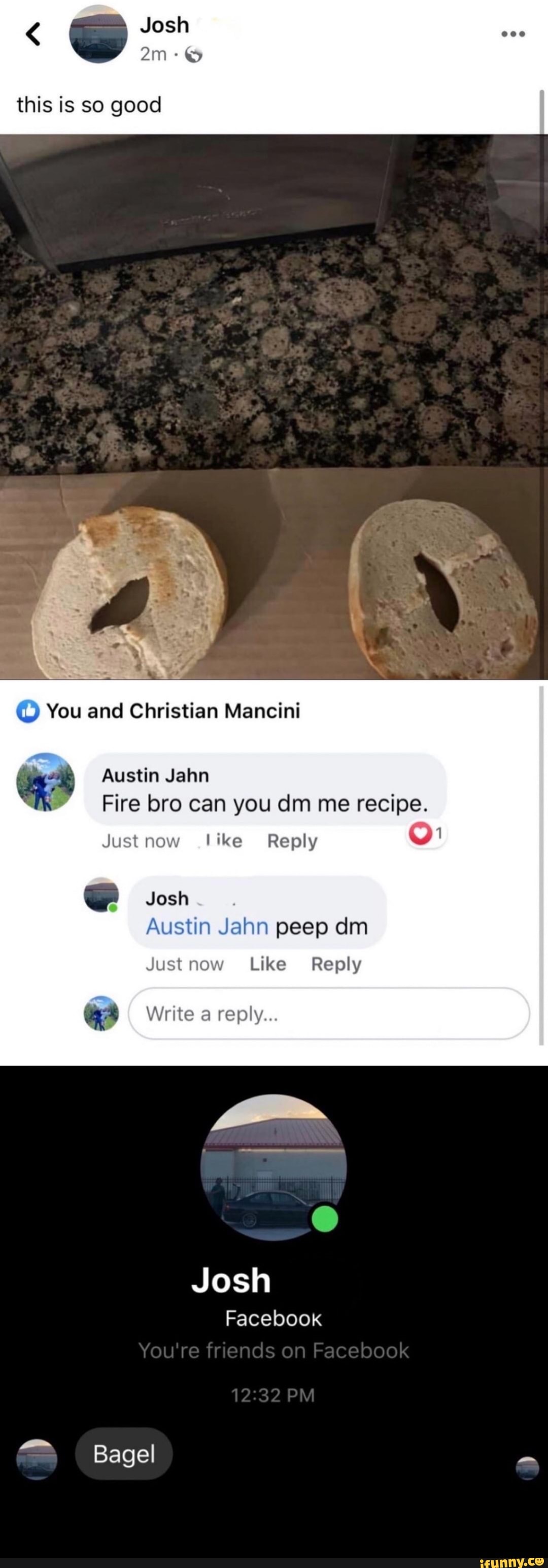 Josh this is so good You and Christian Mancini Austin Ja Fire bro Just ...