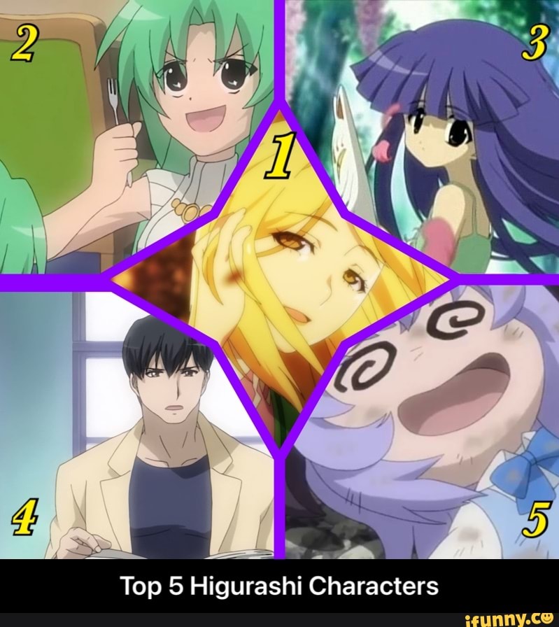BA Top 5 Higurashi Characters - Top 5 Higurashi Characters - iFunny
