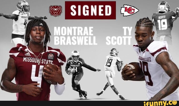 SIGNED MONTRAE Ty BRASWELL SCOTT A fe - iFunny