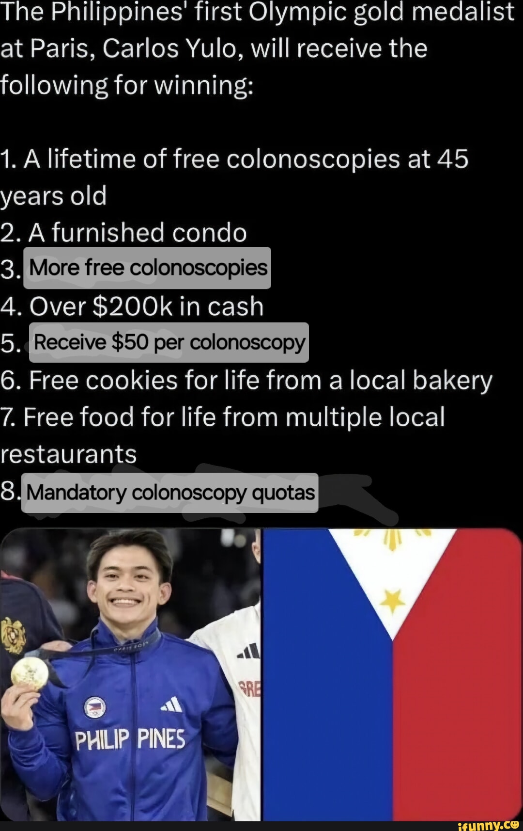 The Philippines first Olympic gold medalist at Paris, Carlos Yulo, will ...