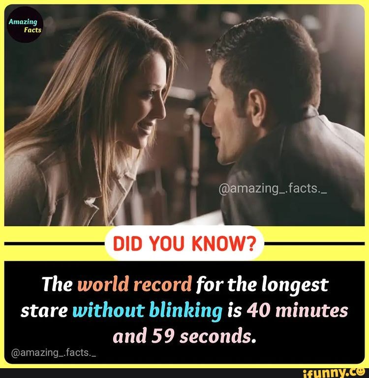 Amezing Faces at @amazing_ facts DID YOU KNOW? The world record for the ...