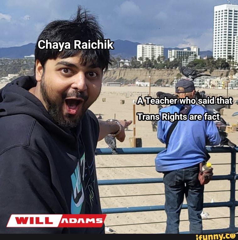 Chaya Raichik A Teacher who said that Trans Rights are fact - iFunny
