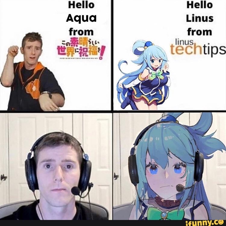 Hello Linus from linus, - iFunny